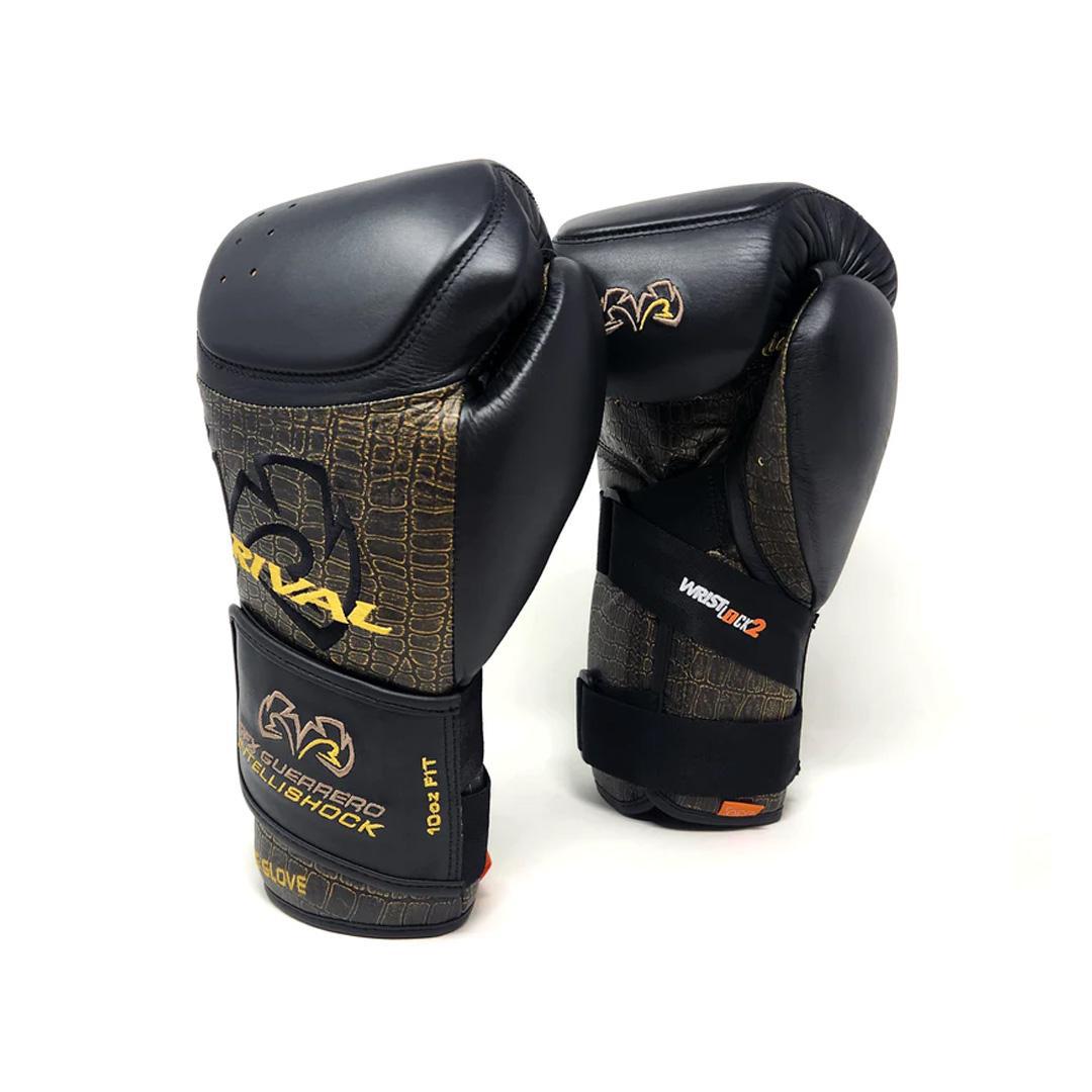 RIVAL RFX-Guerrero INTELLI-SHOCK Croc Skin Bag Gloves | Gym Junkie NZ