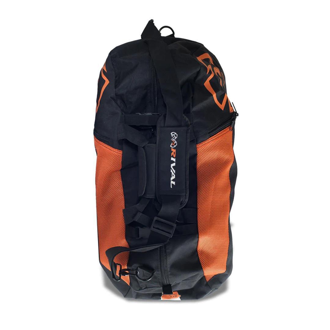 RIVAL Boxing RGB50 Gym Bag, Orange | Gym Junkie NZ