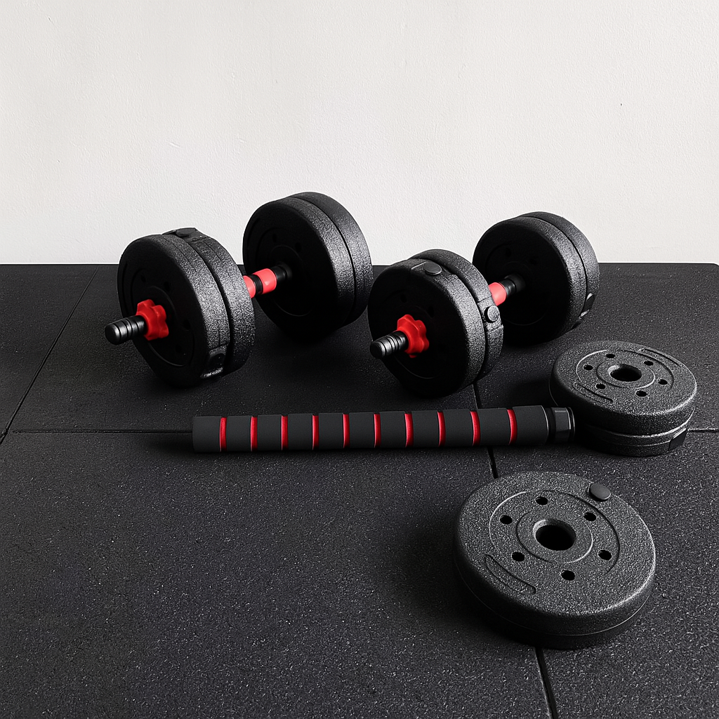 40kg Weight set | versatile and customizable | Gymjunkie NZ