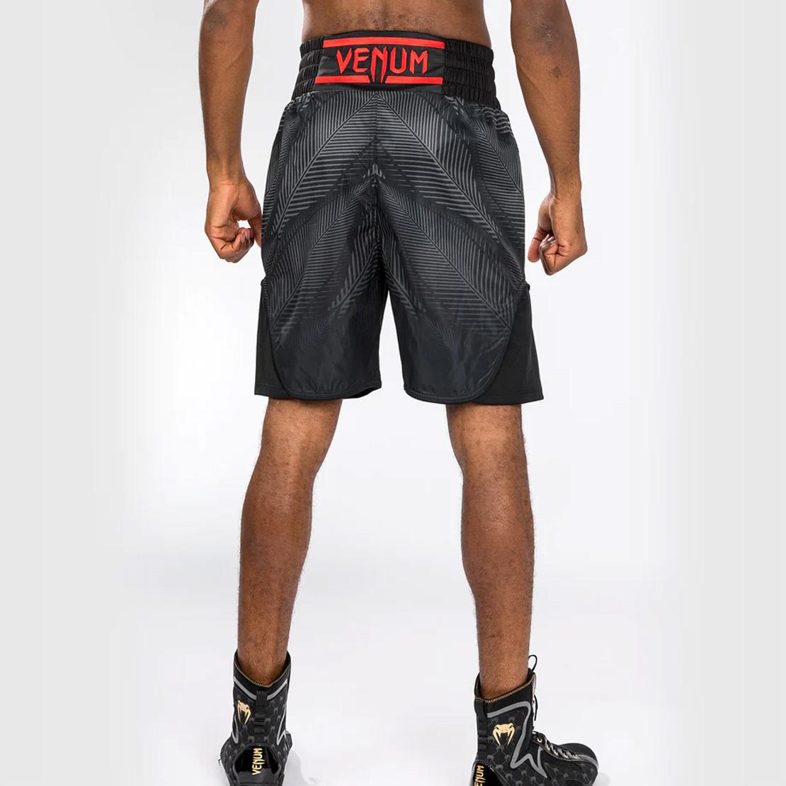 Venum Phantom Boxing Shorts, Black/Red | Gym Junkie NZ