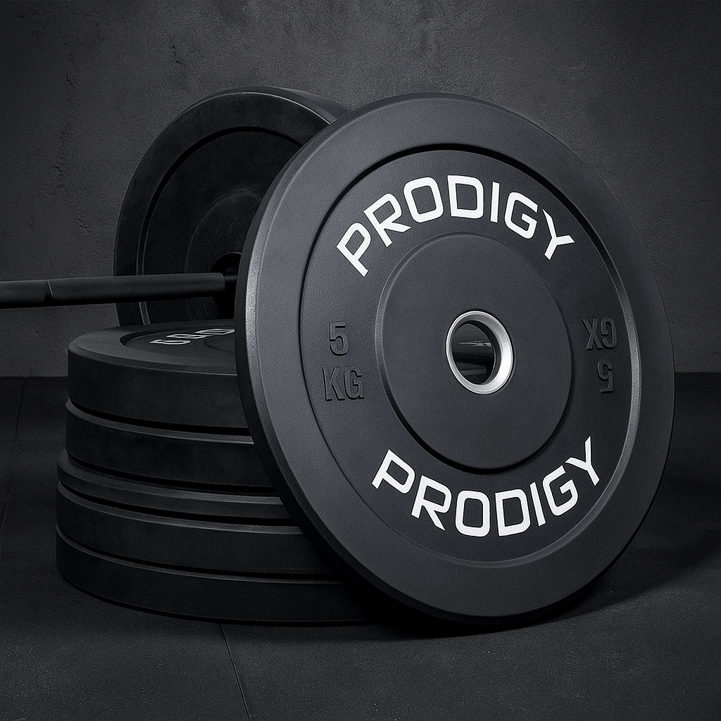 Prodigy Olympic Bumper Plates NZ – 5kg, 10kg, 15kg, 20kg, 25kg