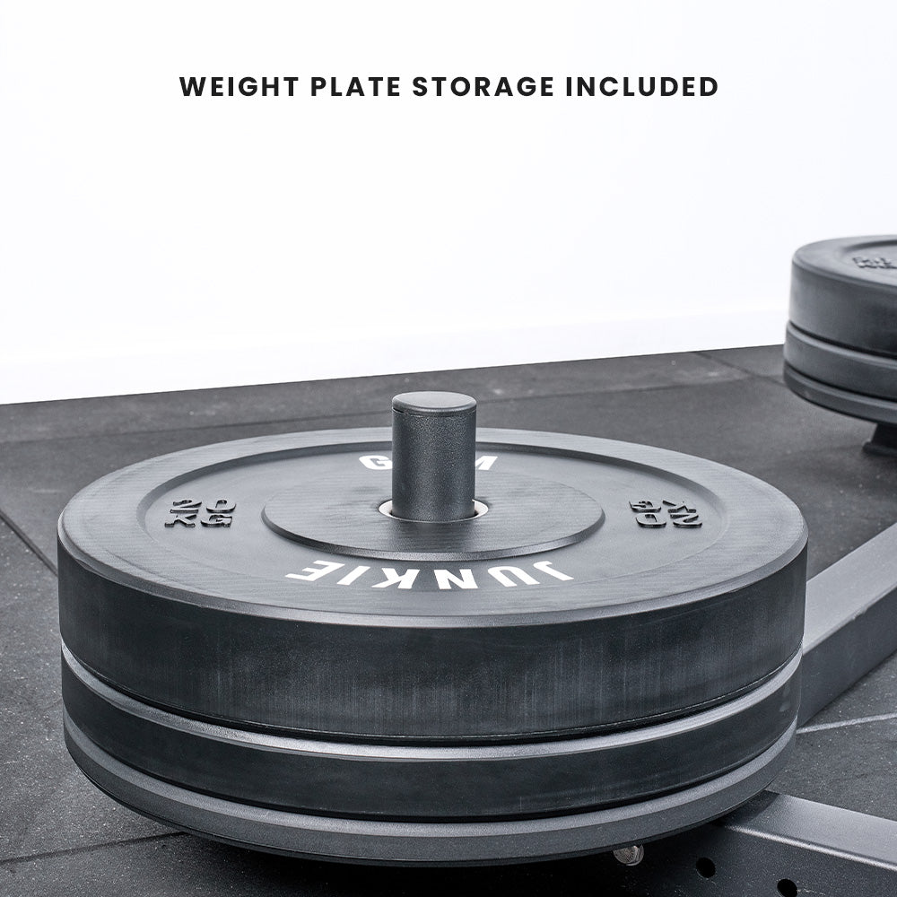 Prodigy Squat Rack Package NZ – Bench, Barbell & Bumper Plates