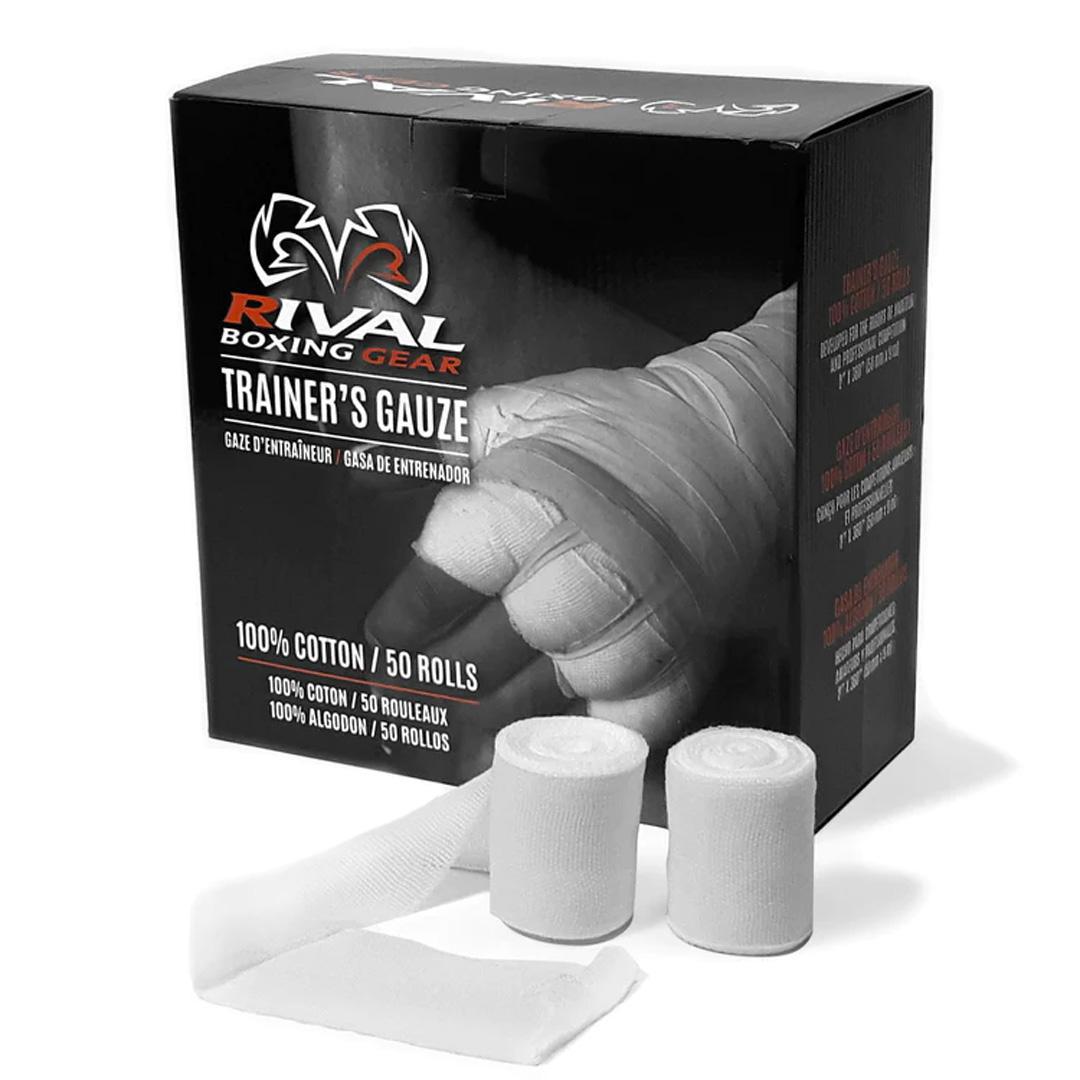 RIVAL Boxing Gauze - Box Of 50 Rolls | Gym Junkie NZ