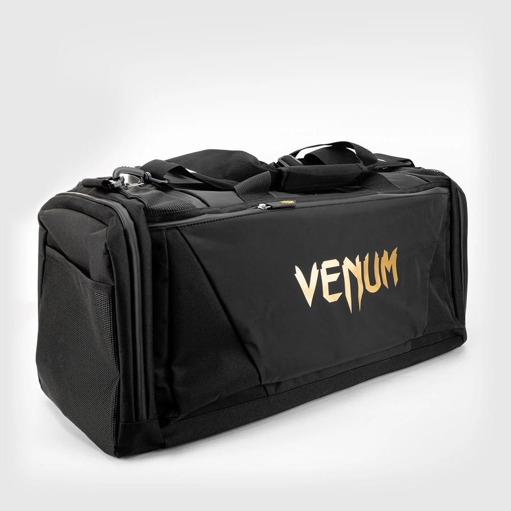 Venum Trainer Lite Evo Sports Bag - Black/Gold | Gym Junkie NZ