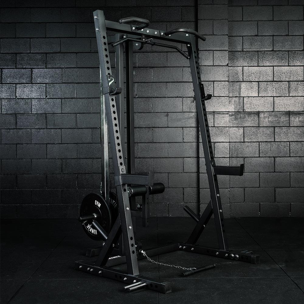 Prodigy Commercial Half Rack NZ – With Lat Pulldown & Row Attachment