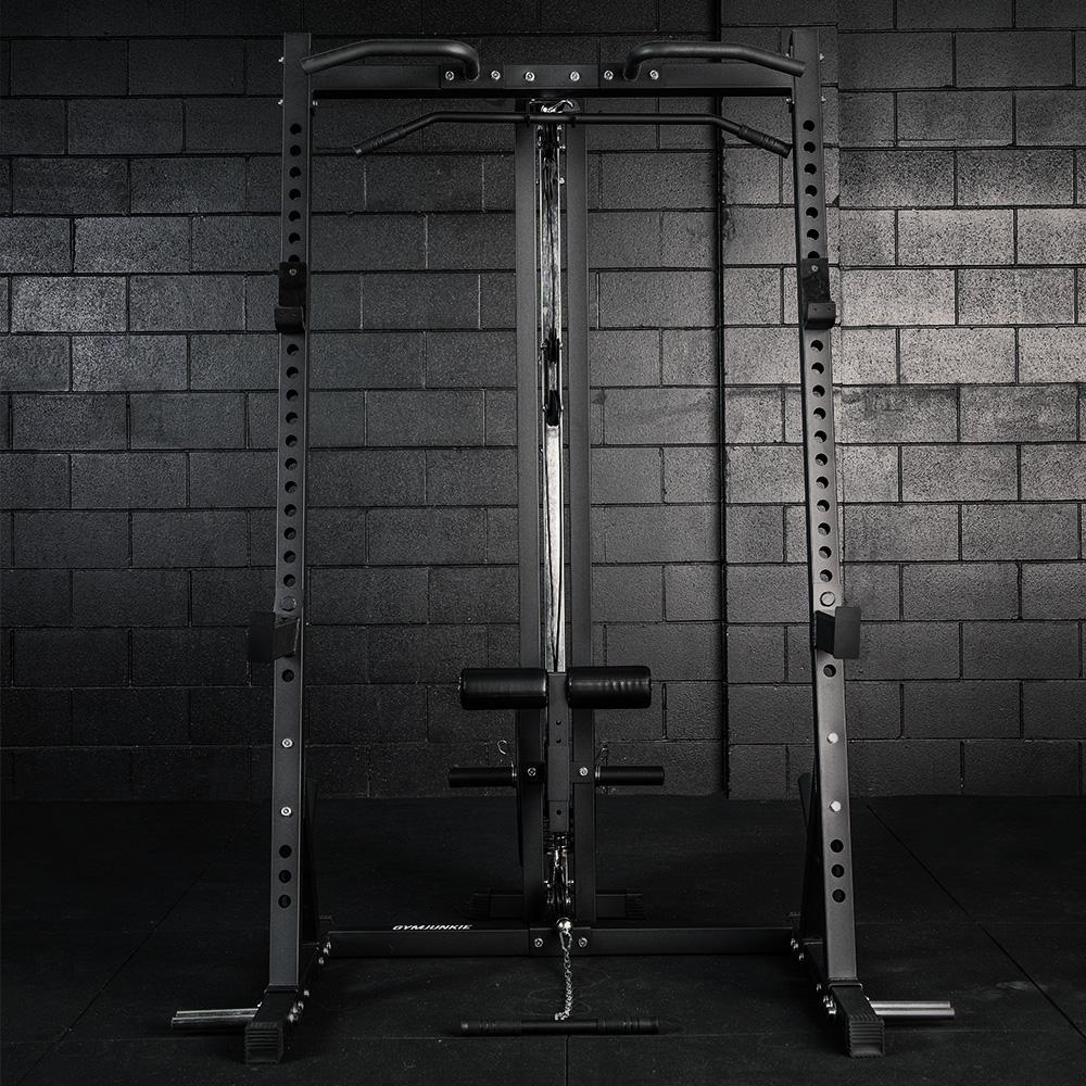Prodigy Commercial Half Rack NZ – With Lat Pulldown & Row Attachment