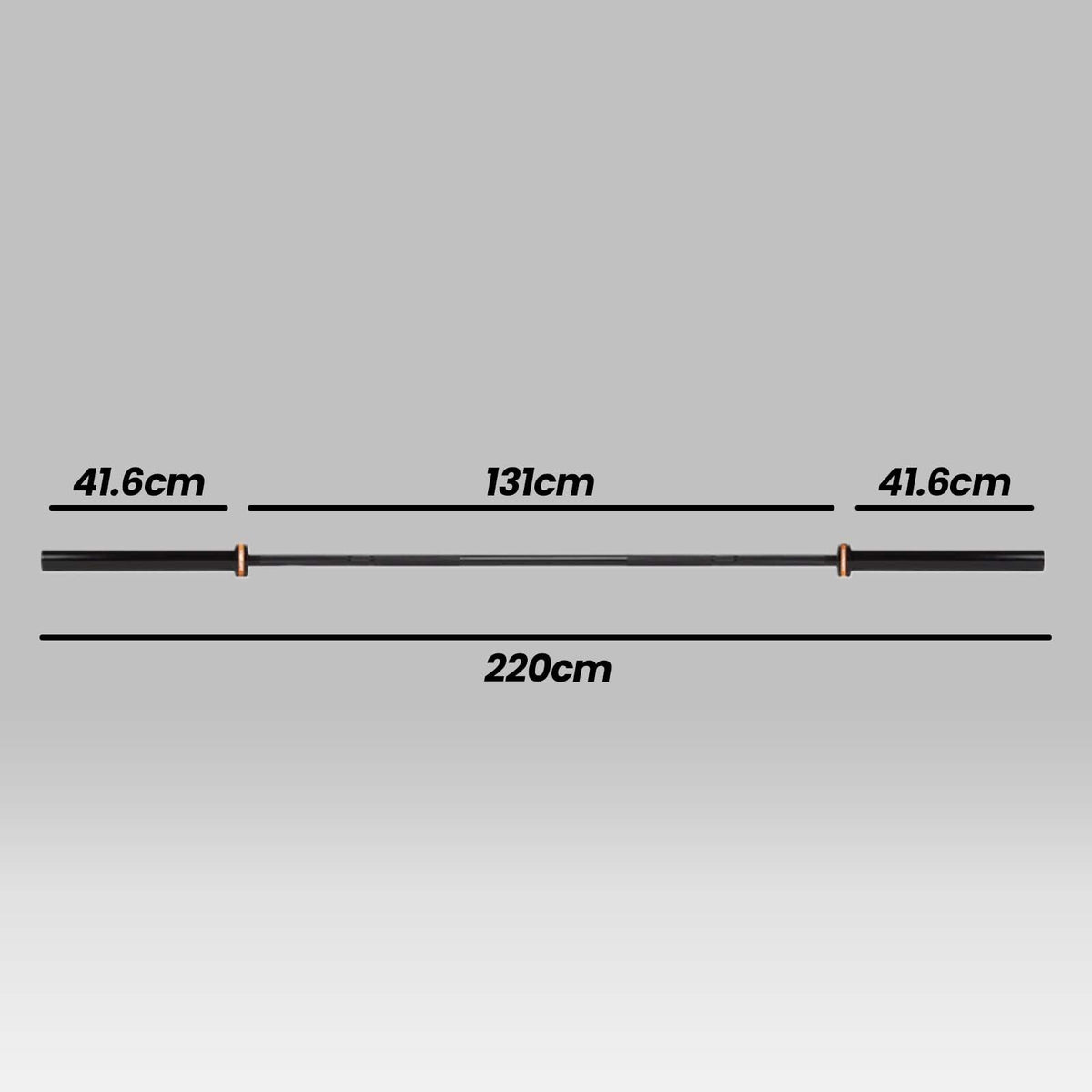 20kg, 150k PSI Olympic Barbell | Gym Junkie