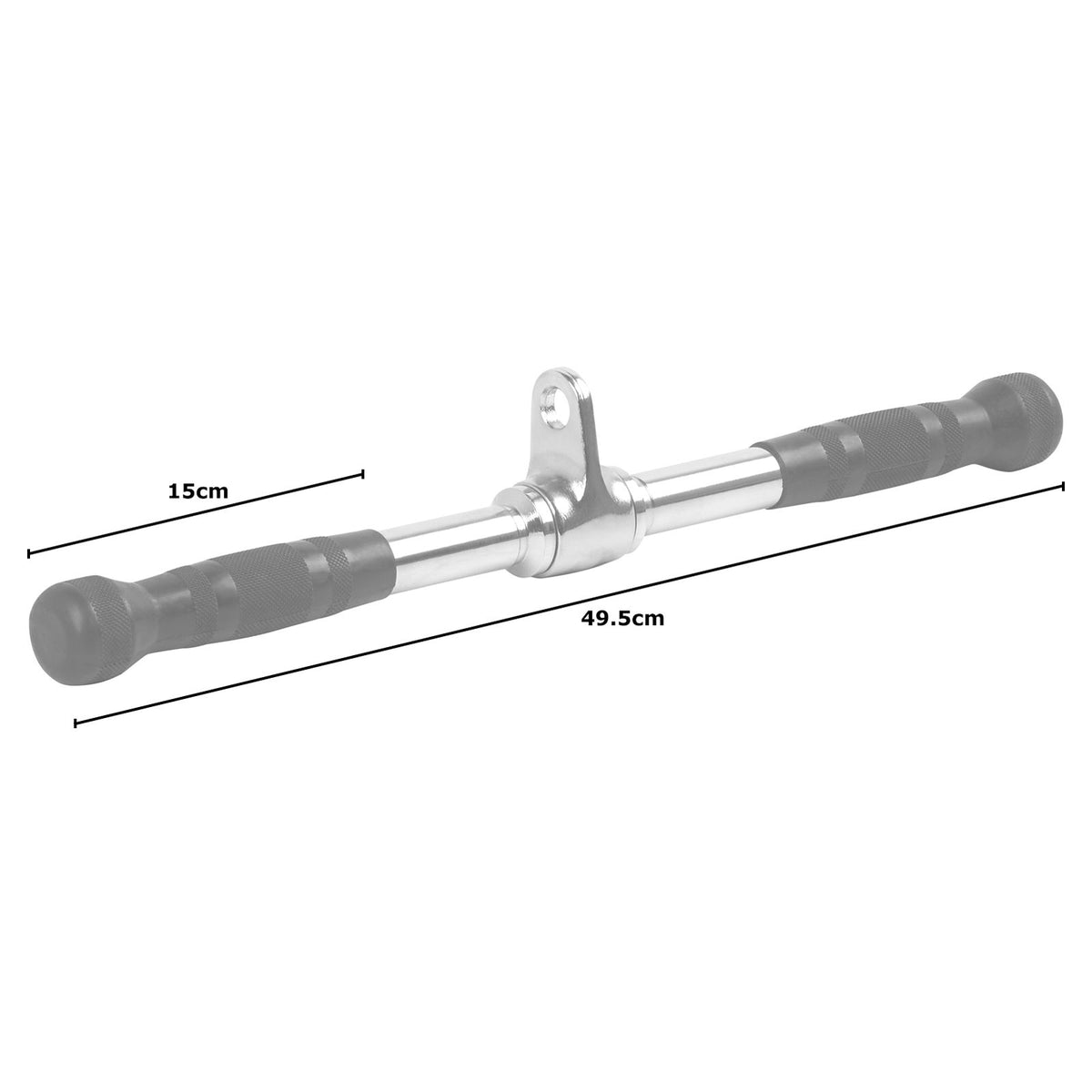 Rotating Straight Bar Cable Attachment | Gym Junkie NZ